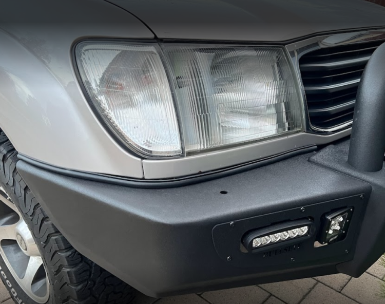 Dual Fog Light Panel for Bull Bar (Pair) 362mm x 160mm