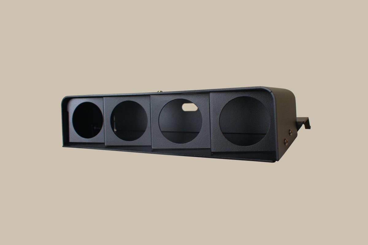 Nissan Patrol GQ Dash Pod - 4x Gauge Socket Mount